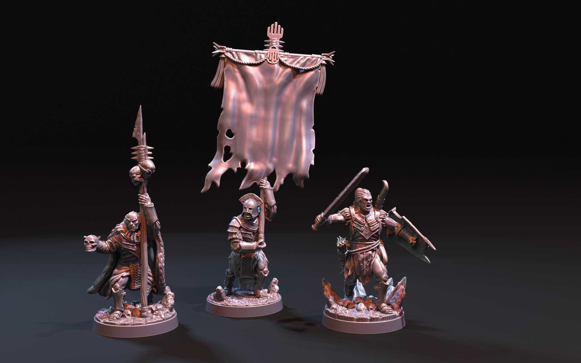 Orc-Kai Command - Proxy Models for Middle Earth – Layered Industries